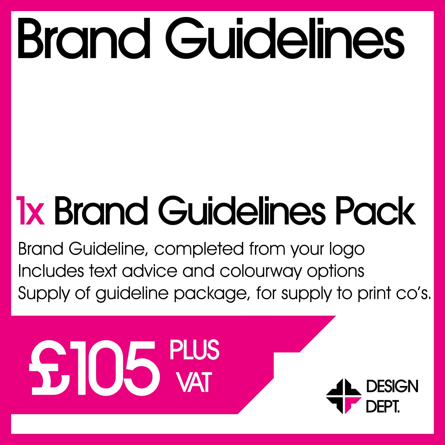 Design Dept. - Brand Guidelines Pack – SafetyWear&Signs