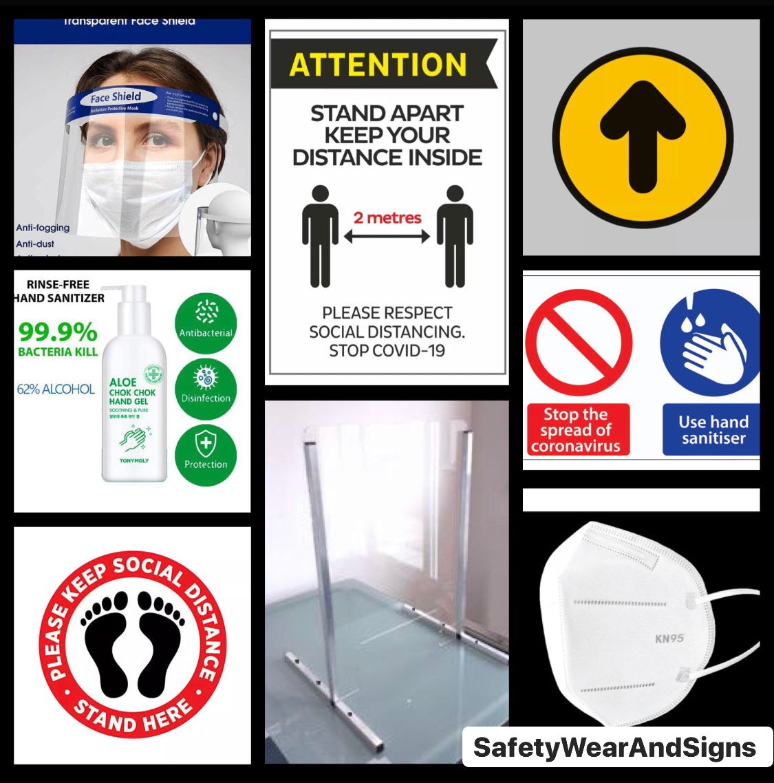 Retail COVID-19 Protection Pack – SafetyWear&Signs