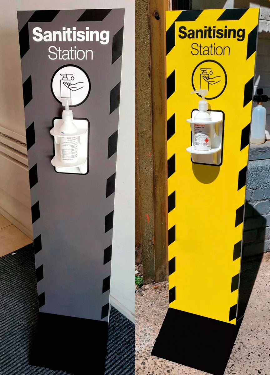 Hand sanitizer station – SafetyWear&Signs