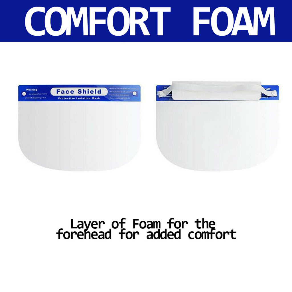 Full Face Covering Visor Mask Shield – SafetyWear&Signs
